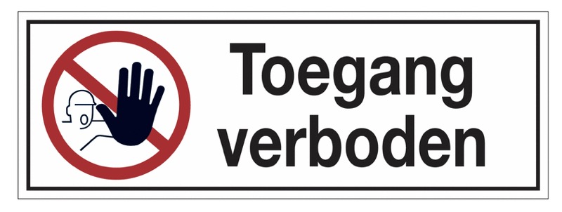 Verboden toegang negeren niet zonder gevaar | Spartanen
